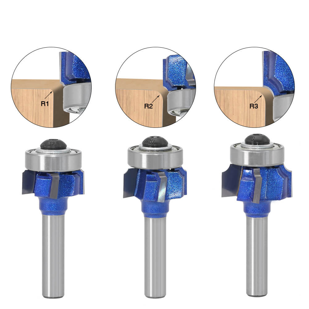 4 Flutes Corner Round Router Bit - Weix